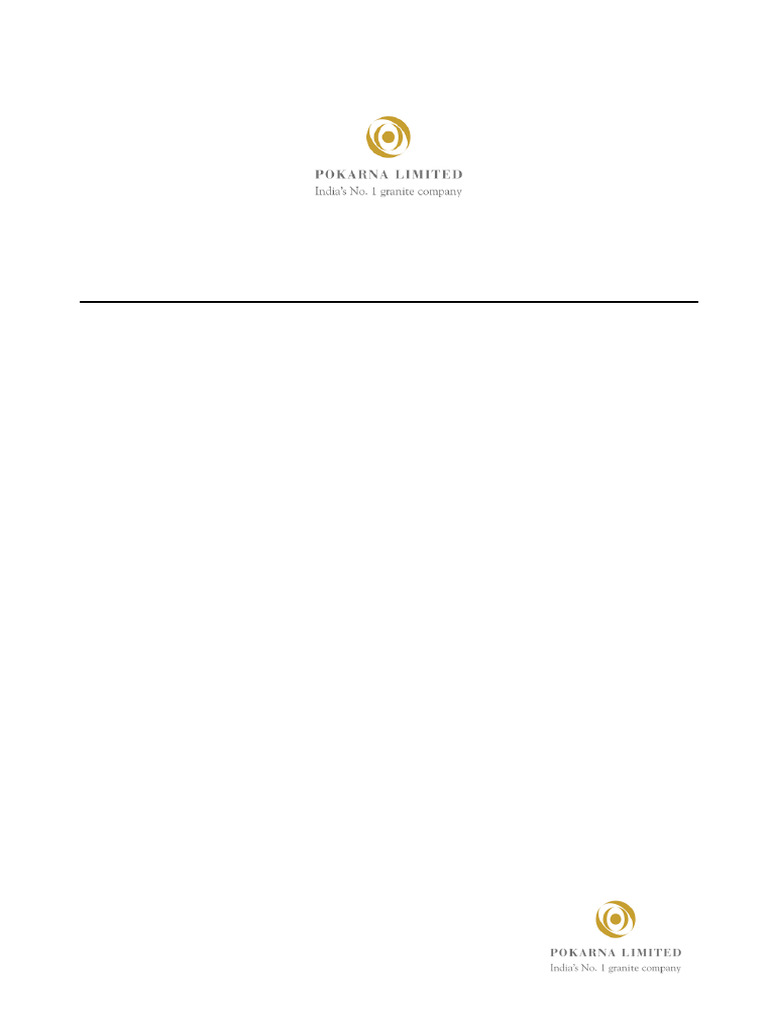 Pokarna Transcript Q1FY23 Earnings Call | PDF | Brand | Inventory