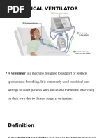 Mechanical Ventilator Overview and Diagram | PDF | Respiratory System ...