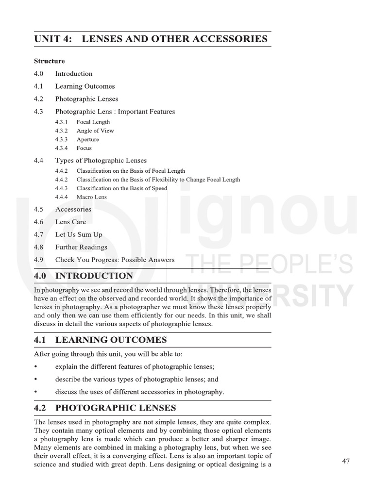 Unit 4 | PDF