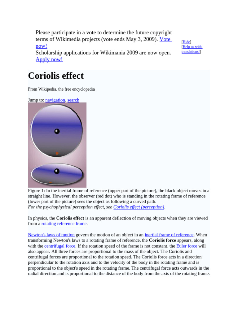 Understanding Coriolis and Centrifugal Forces | PDF | Acceleration | Force