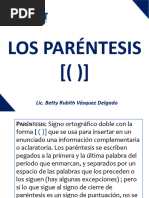 Tipos de Parentesis | PDF | Lingüística | Comunicación humana