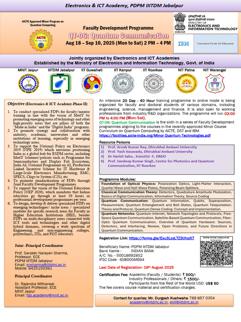 QT-06 Quantum Communication | PDF | Theoretical Computer Science | Quantum Mechanics