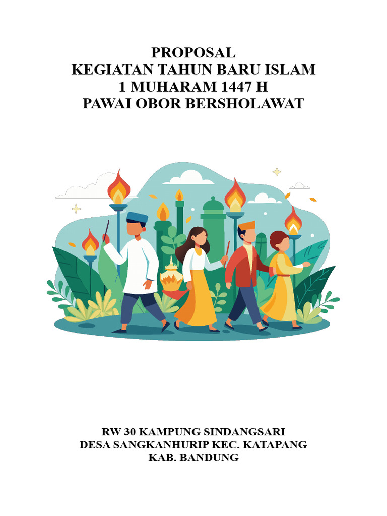 Proposal Pawai Obor | PDF