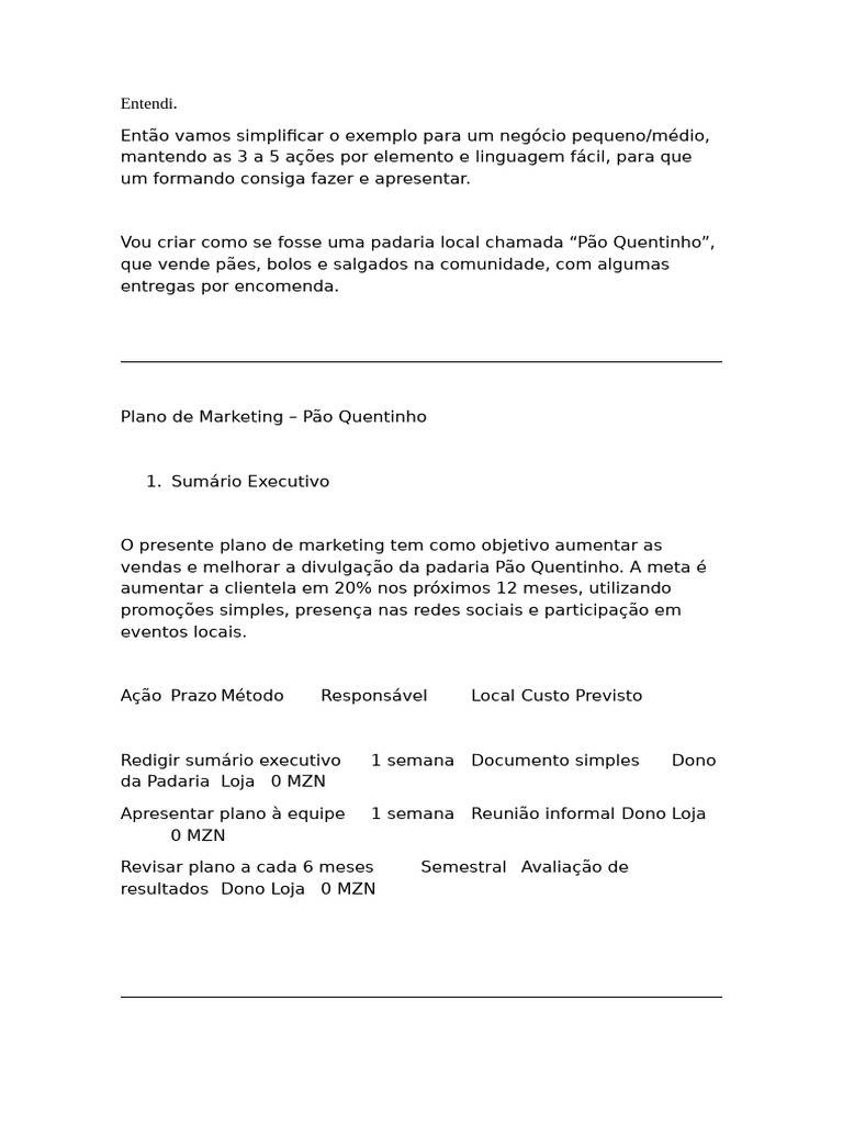 Documento (7) | PDF | Despesa | Marketing
