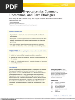 Hypocalcemia Treatment Guidelines | PDF | Vitamin D | Magnesium