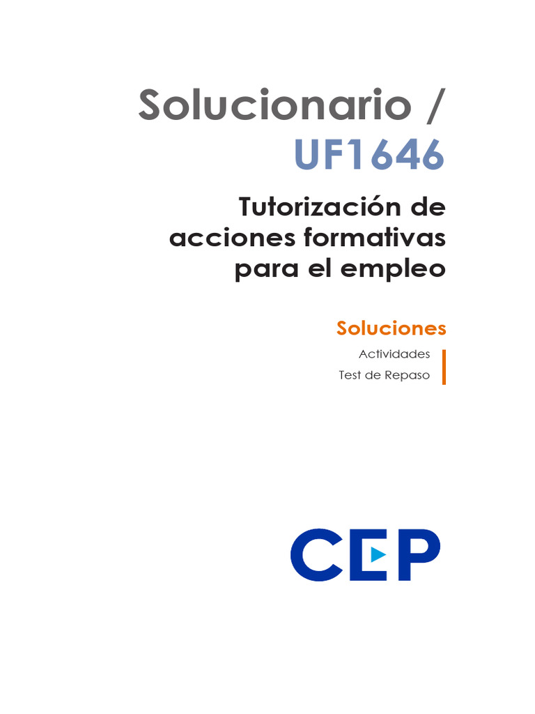 Sol Manual 9000002234305 | PDF | Evaluación | Aprendizaje