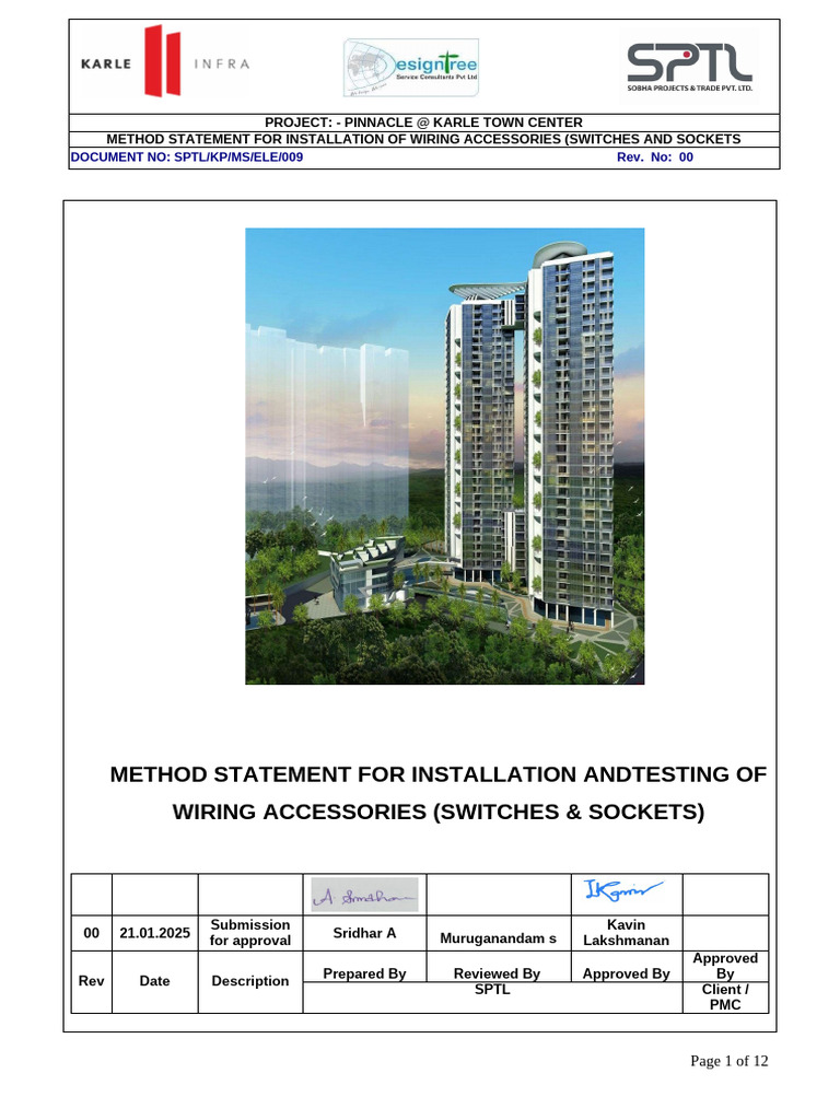 Wiring Accessories Installation Method | PDF | Electrical Wiring | Lighting