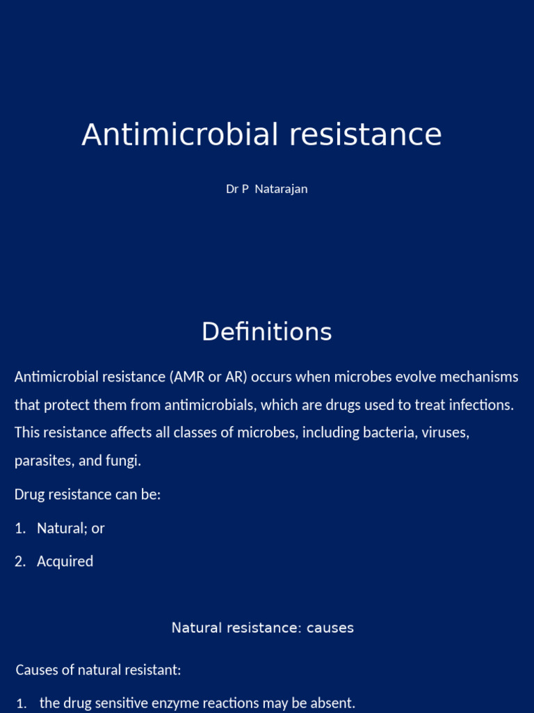 Antimicrobial Resistance | PDF | Antimicrobial Resistance | Plasmid
