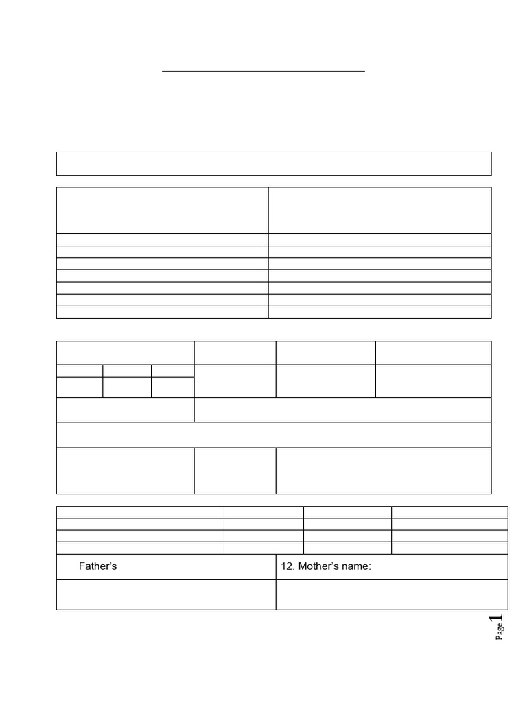 1. Application Form | PDF