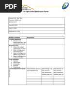 Yellow Belt Capstone Project | PDF | Six Sigma | Business Process