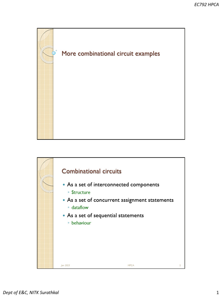 L4 Verilog Combinational Design | PDF | Software Engineering ...