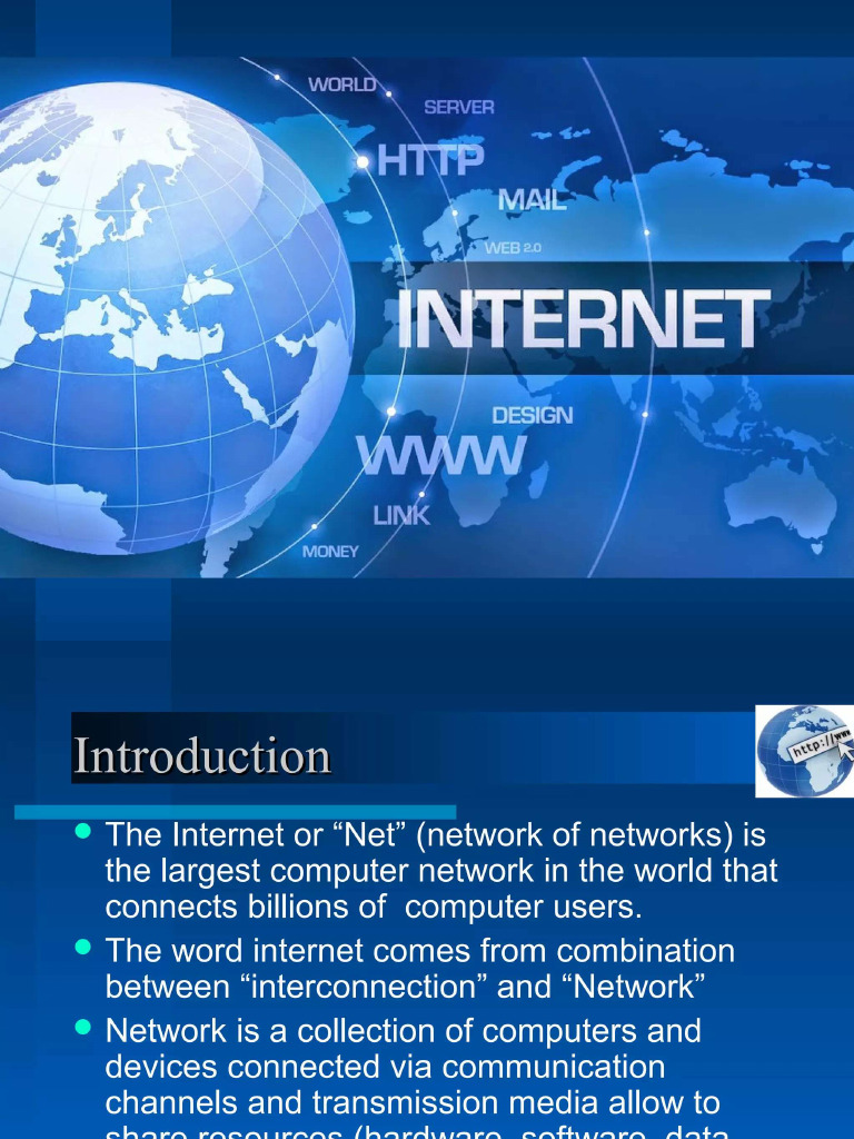 Introduction To Internet | PDF