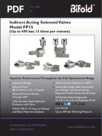 Bifold FP06P Solenoid Valve Overview | PDF | Valve | Electrical Wiring