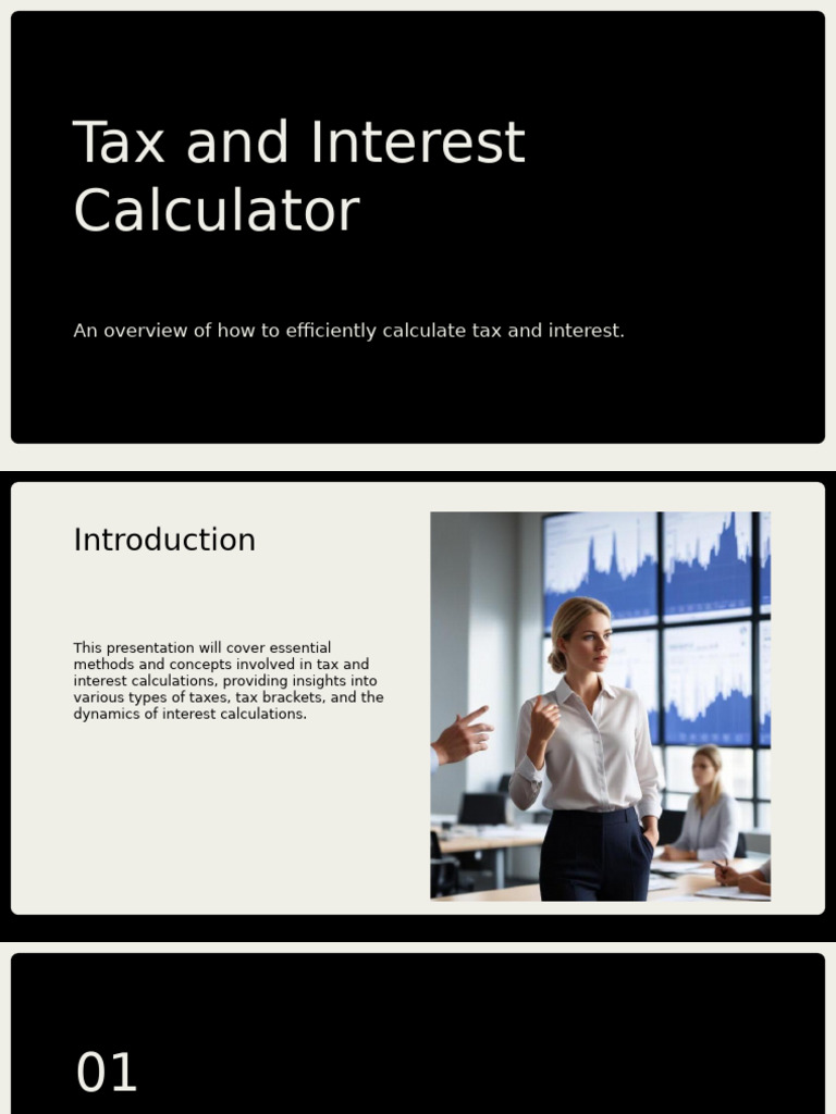 Tax and Interest Calculation Guide | PDF | Taxes | Interest