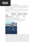 Bucket and Weir Separator Design | PDF | Continuum Mechanics | Chemical ...