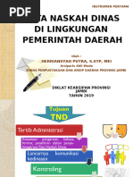 Rangkuman Permendagri No 1 Tahun 2023 Tentang Naskah Dinas | PDF