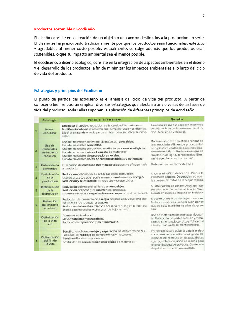 UD4 Ecodiseño | PDF