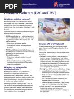 UAC/UVC Placement Guidelines | PDF | Neonatal Intensive Care Unit ...