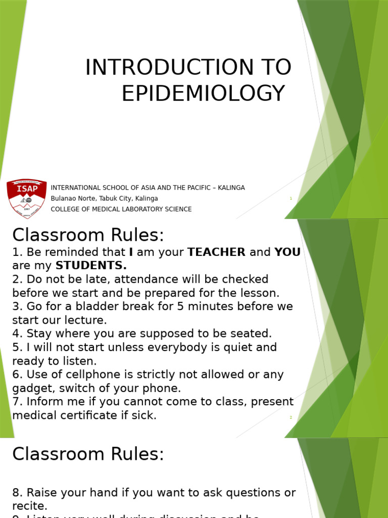 Introduction To Epidemiology | PDF | Epidemics | Epidemiology