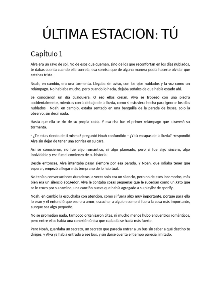 Última Estación - Danna | PDF | Amor