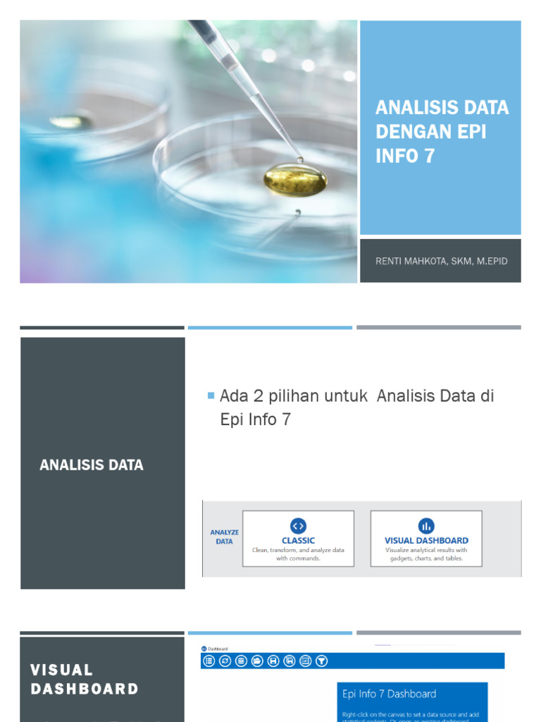 Panduan Analisis Data Epi Info 7 | PDF