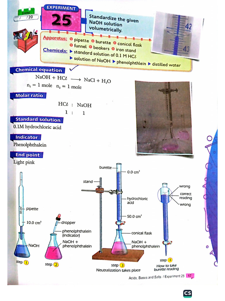 Chemistry Practical | PDF