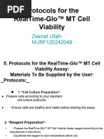 MTT Assay Protocol | PDF