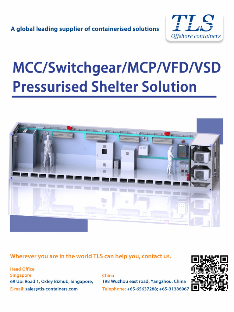 MCC Switchgear Pressurised Shelter Solution | PDF