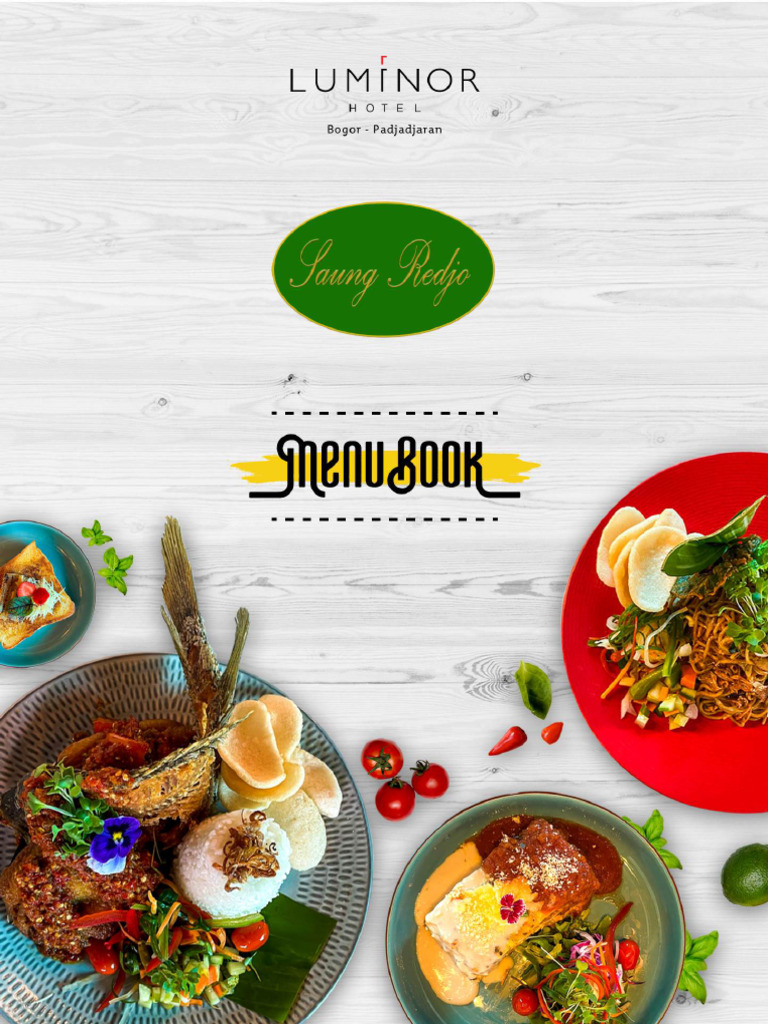 Menu Saung Redjo 2024 | PDF