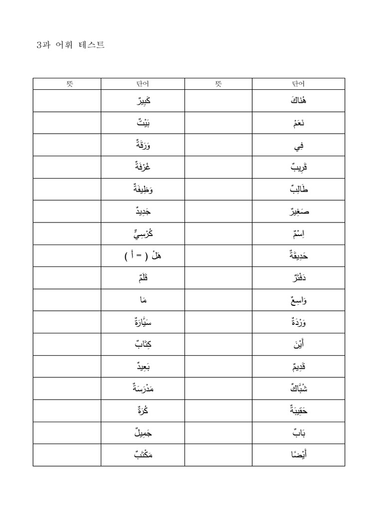 Arabic Language Document Analysis | PDF