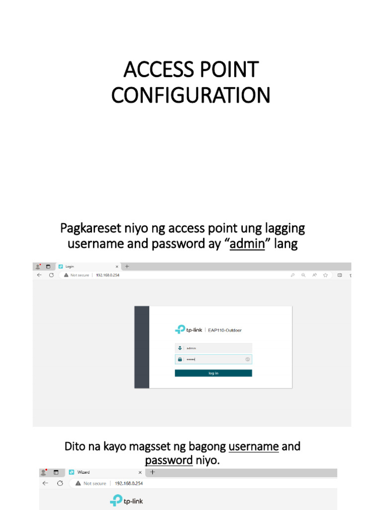 Access Point Configuration | PDF