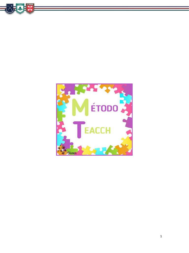 Manual-Que-es-el-metodo-TEACCH | PDF | Autismo | Aprendizaje