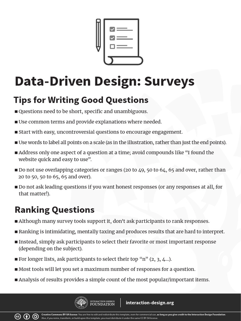 Crafting Effective Survey Questions | PDF | Educational Technology ...