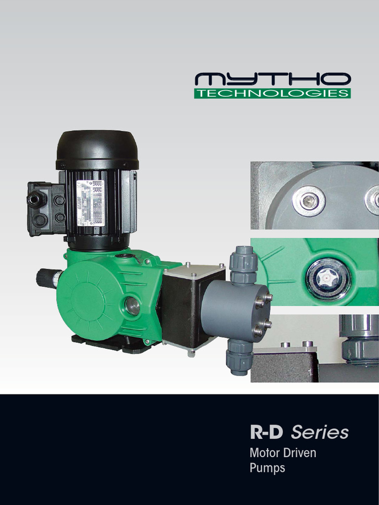 EfloChem Mytho - Motor-Driven | PDF | Valve | Pump