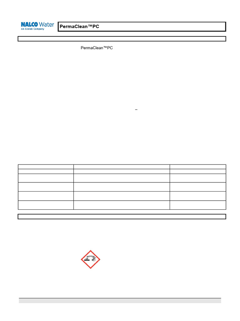 PermaClean PC-33 Safety Data Sheet | PDF | Toxicity | Personal ...