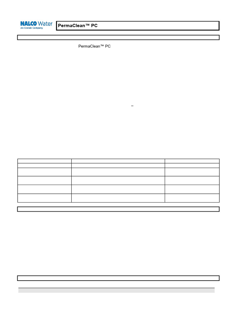 PermaClean PC-77 Safety Data Sheet | PDF | Toxicity | Personal ...