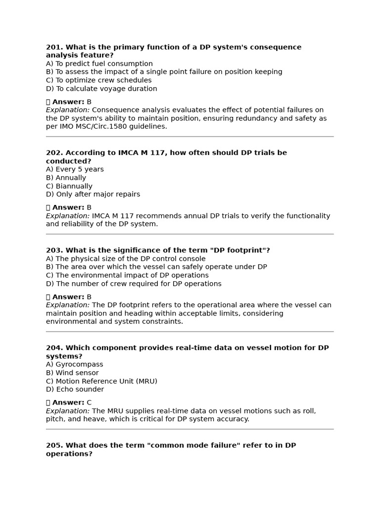 DP System Operations and Safety Analysis | PDF | Reliability Engineering