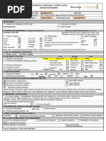 COSHH Risk Assessment Painting Work | PDF | Paint | Hazards