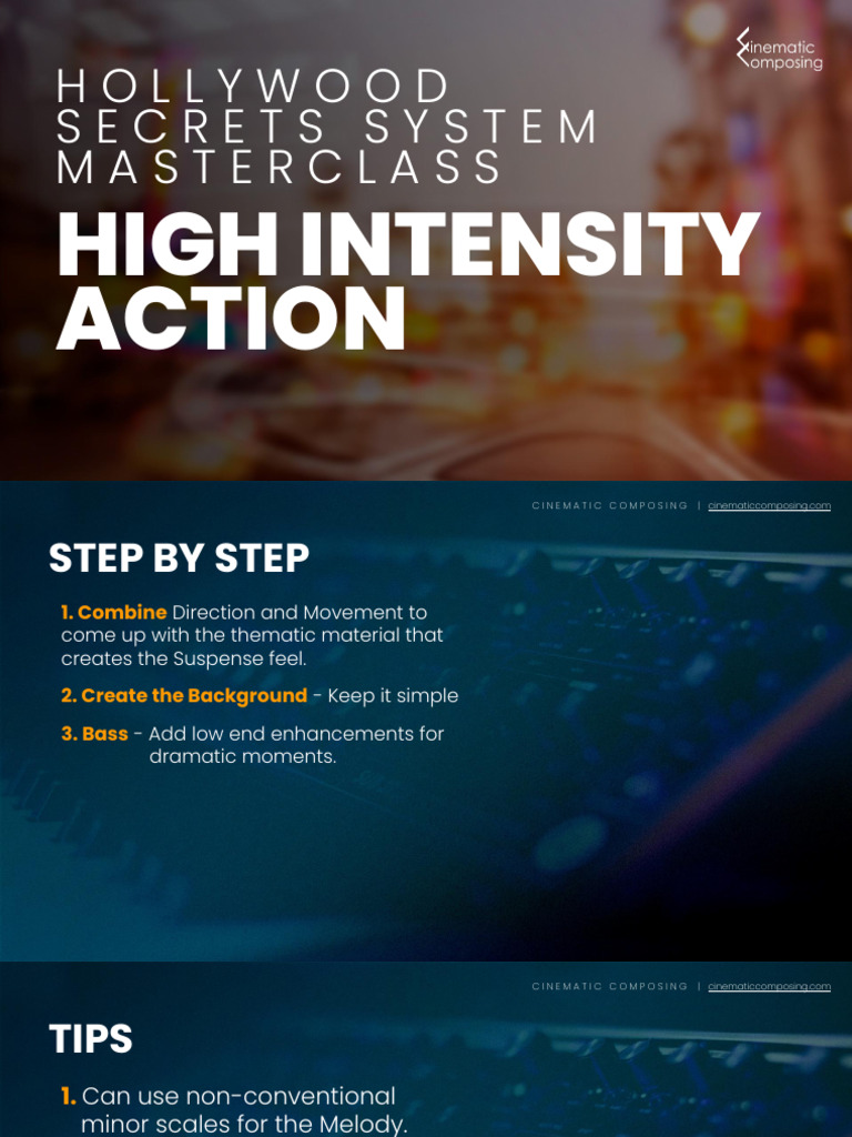 03-Hssm - High Intensity Action 2022 | PDF
