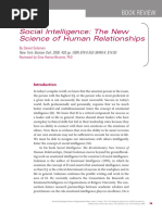 SOCIAL INTELLIGENCE - The New Science of Human Relationships | PDF