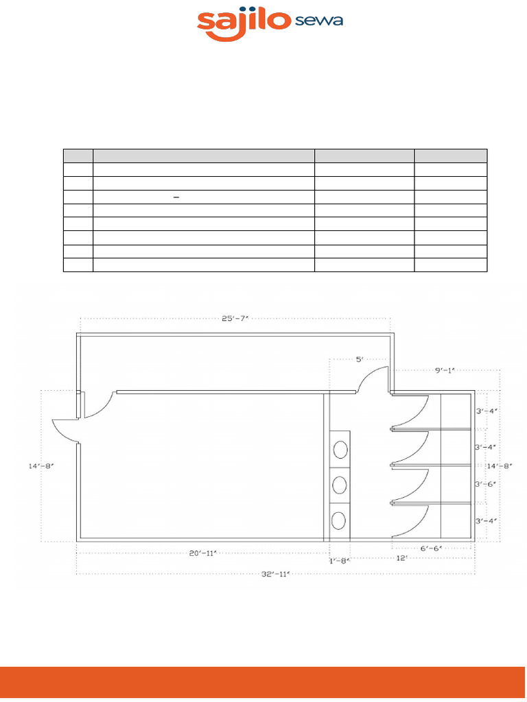 Renovation Estimate for Jenish Maharjan | PDF | Wall | Plumbing