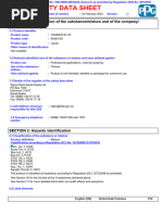 PPG Thinner 91-92 Safety Data Sheet | PDF | Safety | Occupational ...