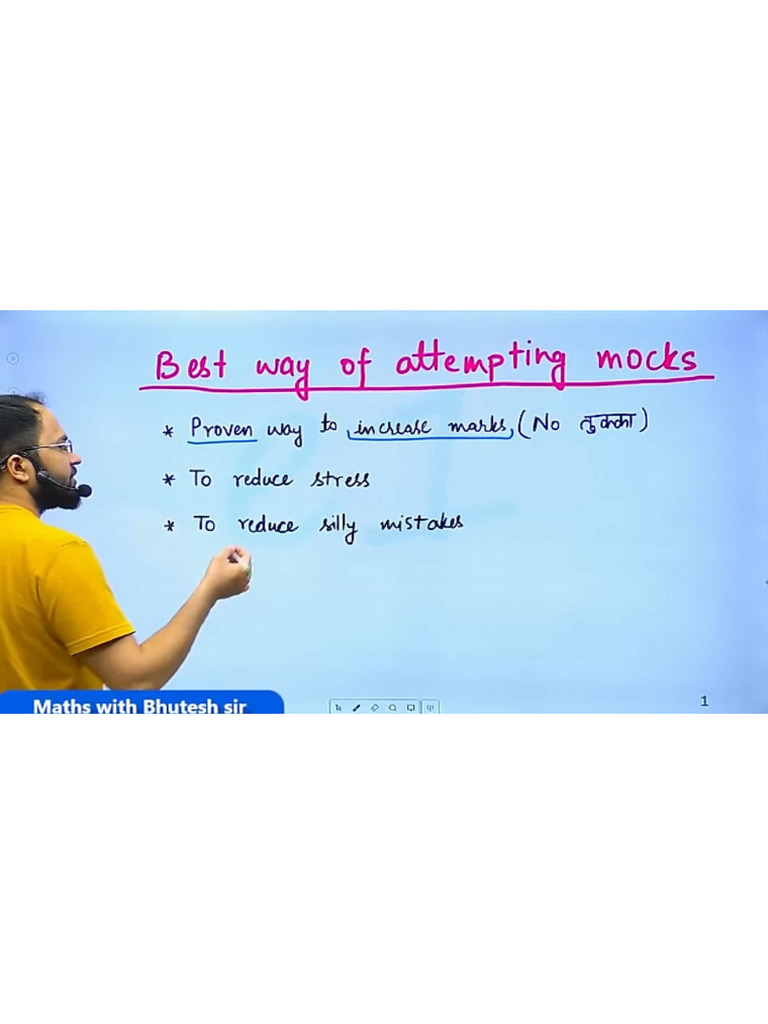 Mocks Strategy | PDF