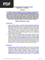 Surat Edaran Dirjen Pajak Nomor - SE - 24 - PJ - 2018 | PDF