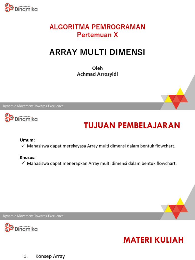 M10 - Algoritma Pemrograman | PDF