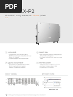 Sungrow 125CX-P2 Datasheet V4 EN | PDF | Alternating Current | Mains ...