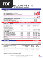 APU Fee Guide for International Students 2024 | PDF | Doctor Of ...