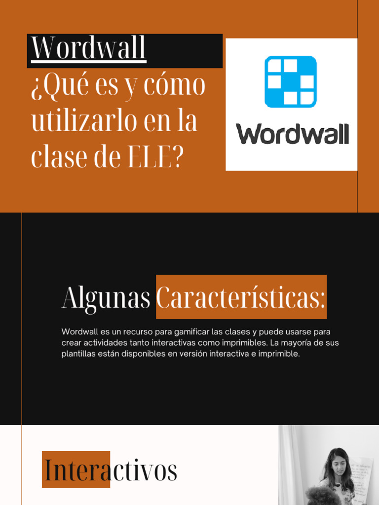 Wordwall ¿Qué Es y Cómo Utilizarlo en La Clase de ELE | PDF