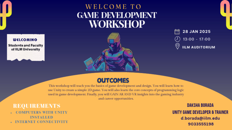 Game Development Workshop at IILM | PDF