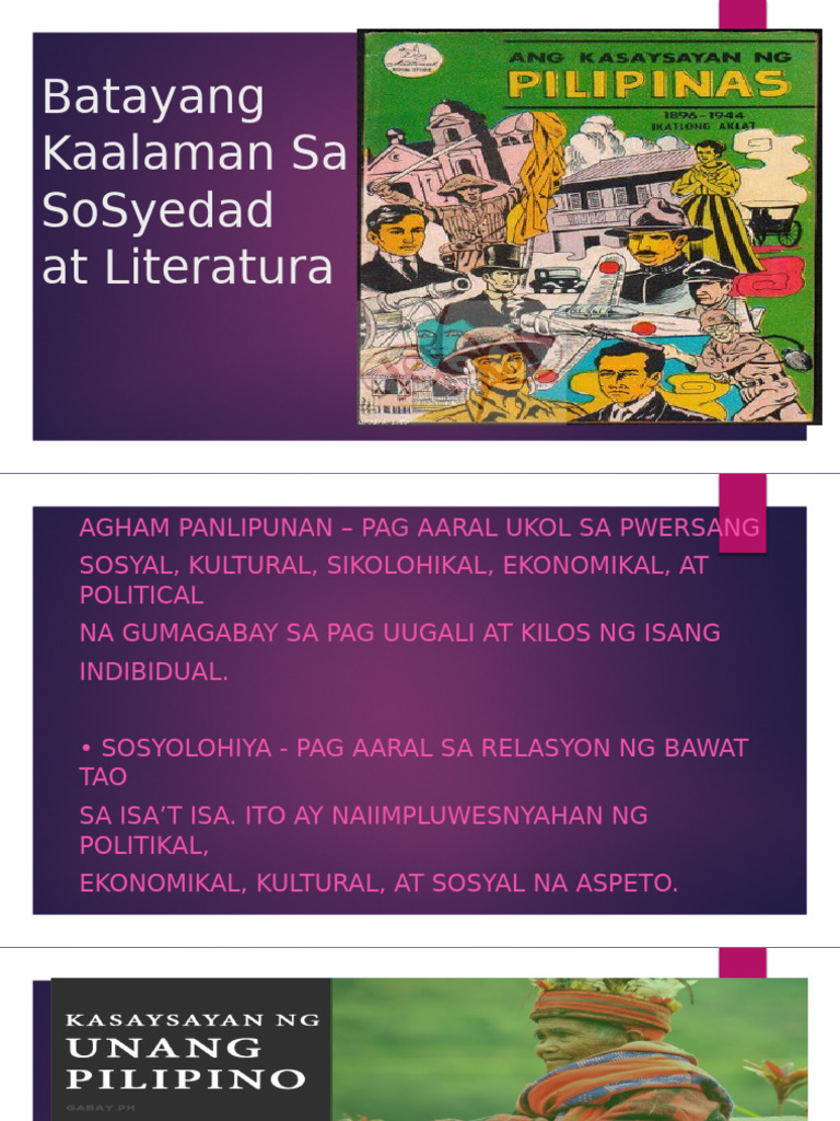 Sosyedad at Panitikan | PDF